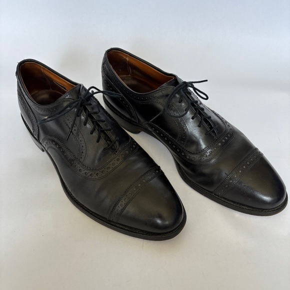 Allen Edmonds | Shoes | Allen Edmonds Black Leather Strand Captoe ...